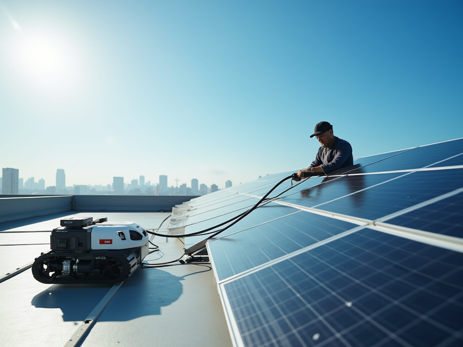 How to Clean Solar Panels on Roof Automatically: A Step-by-Step Guide ...